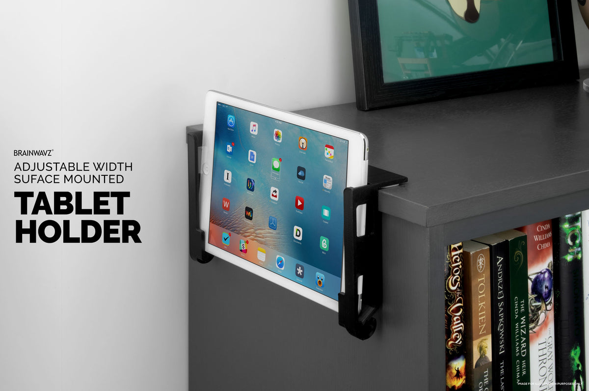 IPAD & ANDROID ADHESIVE DESK MOUNTED TABLET HANGER HOLDER - TDM01 ...